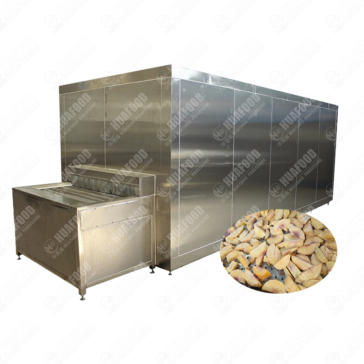 IQF Blast Freezer for Potato Freezing