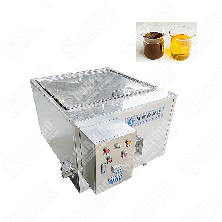 Potato Chips Batch Fryer Deep Fryer Oil Filter Machine