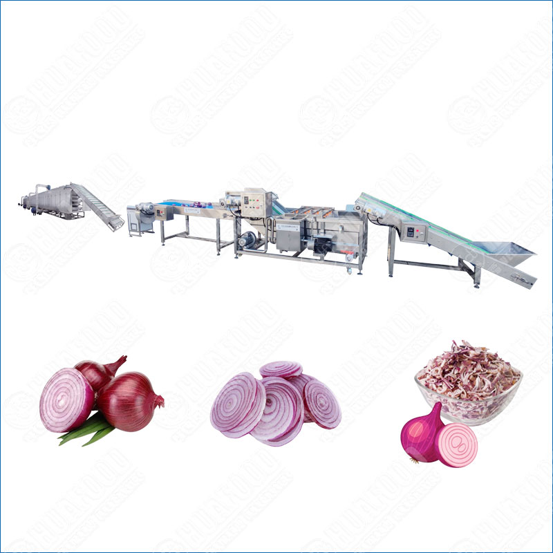 Dehydrated Onion Flake Chips Processing Line Energy Saving - Food ...