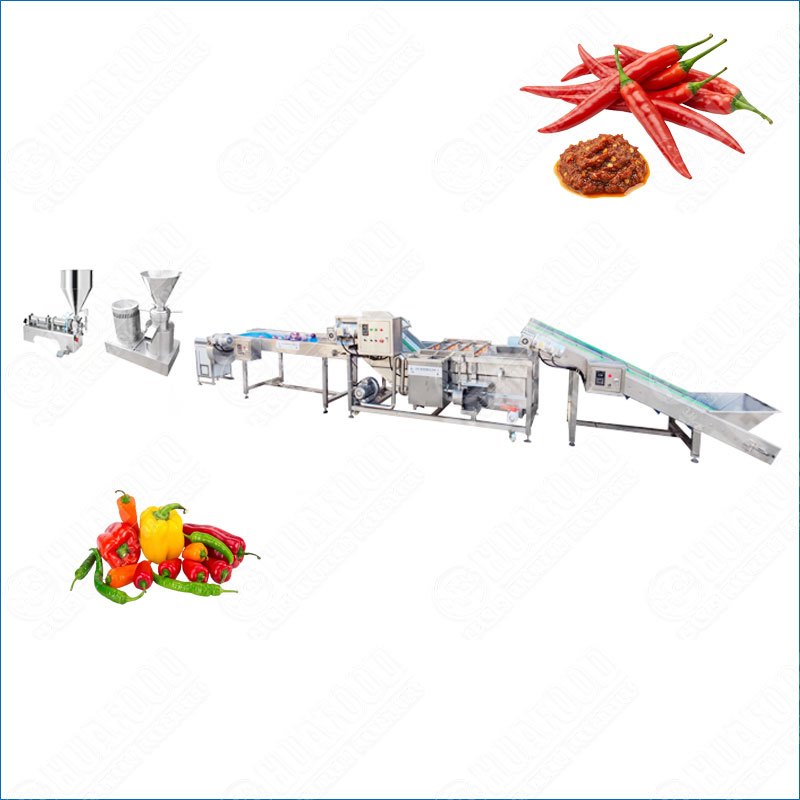 Commercial Hot Sauce Production Manufacturing Process - Food processing ...