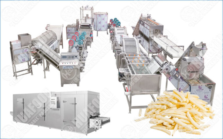 Frozen French Fries Production Line Price - Food processing machine